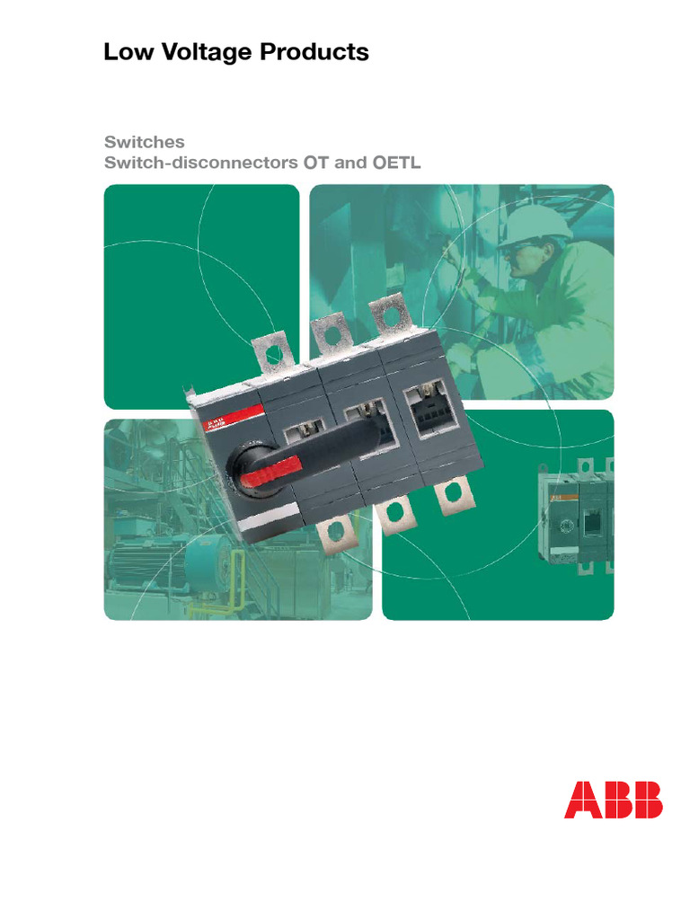 Switch-Disconnectors OT Guide | PDF | Switch | Fuse (Electrical)
