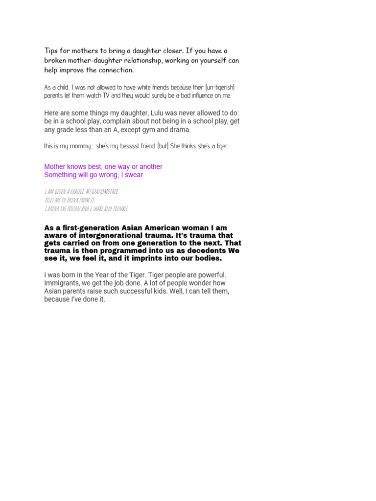 2.0 State Script | PDF | Psychological Trauma | Parenting