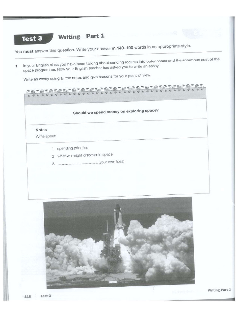 Test 3 Writing | PDF