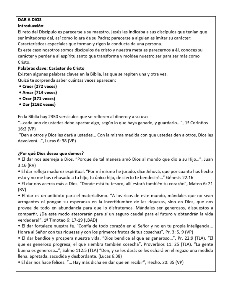 Discipulado Diezmo | PDF | Diezmo | Cristo (título)