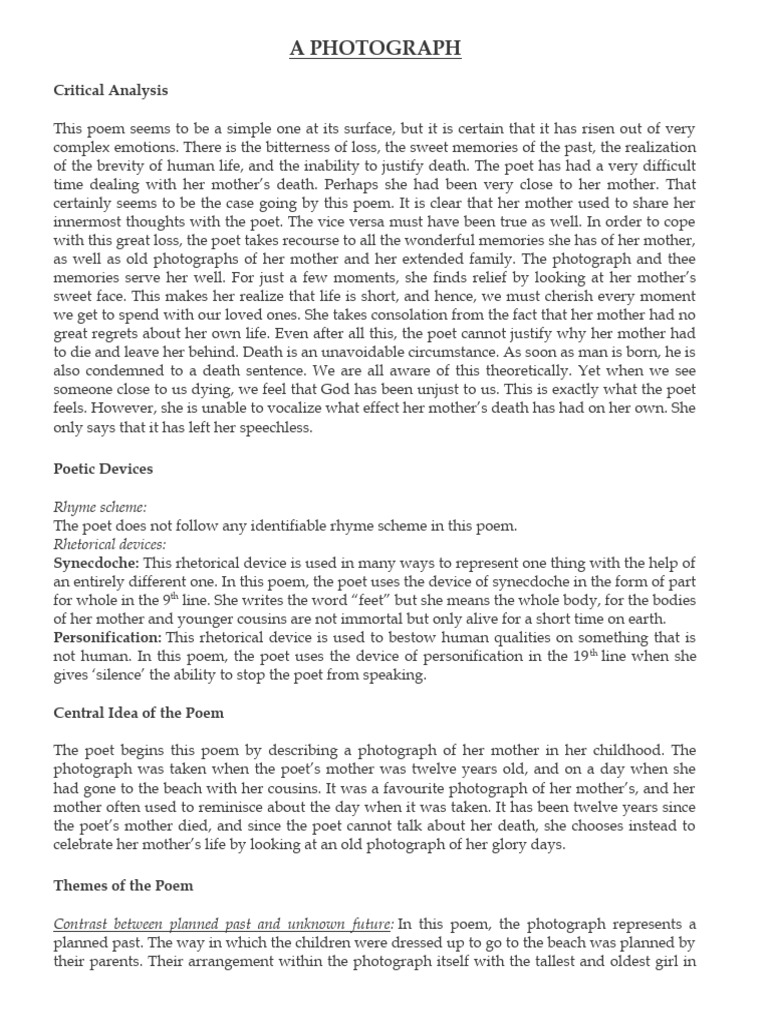 a-photograph-analysis-pdf-nostalgia-poetry