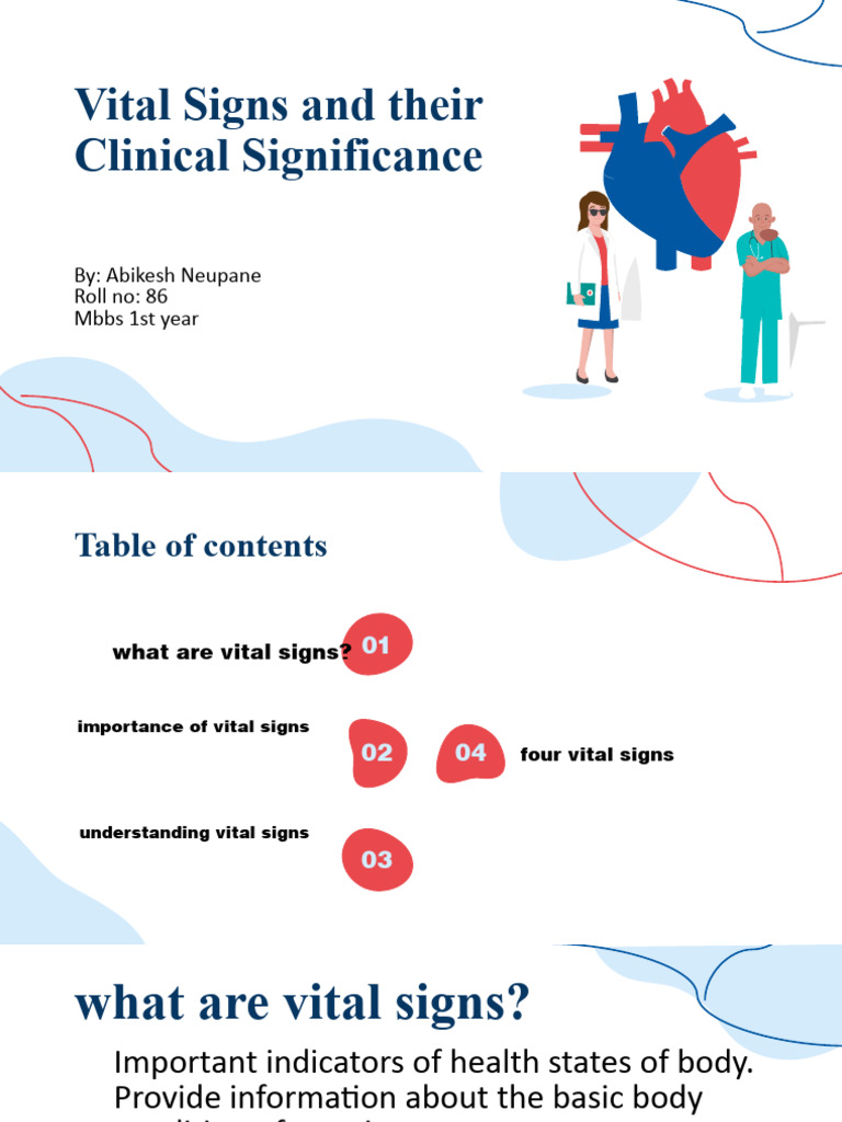 Vital Signs in Nursing Practice | PDF | Pulse | Breathing