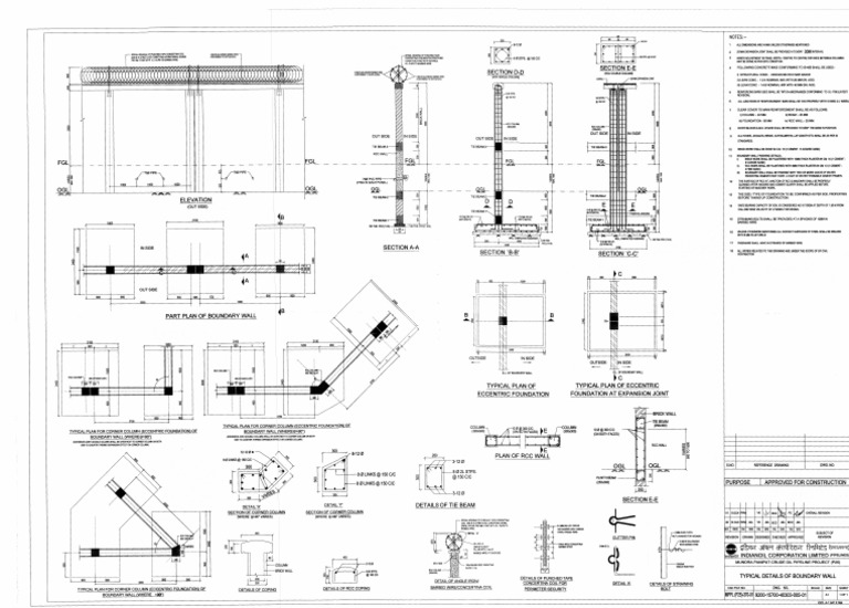MPPL P25-370-01 Revised Drawing Up To 1 M Soil Filling | PDF