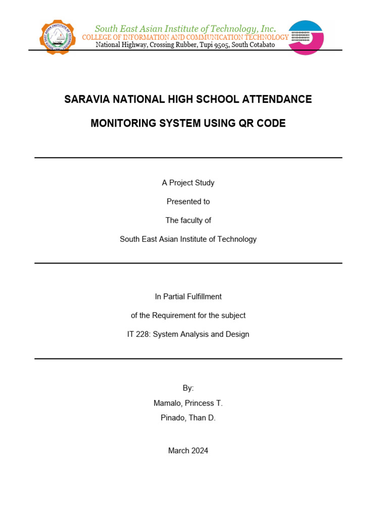 Chapter 1 and 2 Docu Guide | PDF | Qr Code | Computer Science