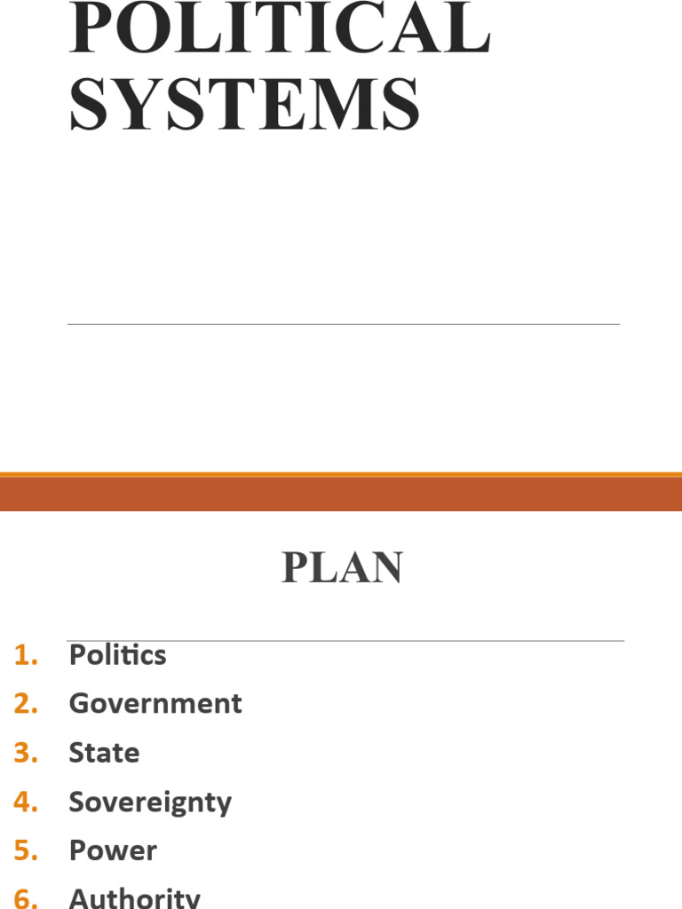 2. Political Systems 2023 | PDF | State (Polity) | Sovereignty
