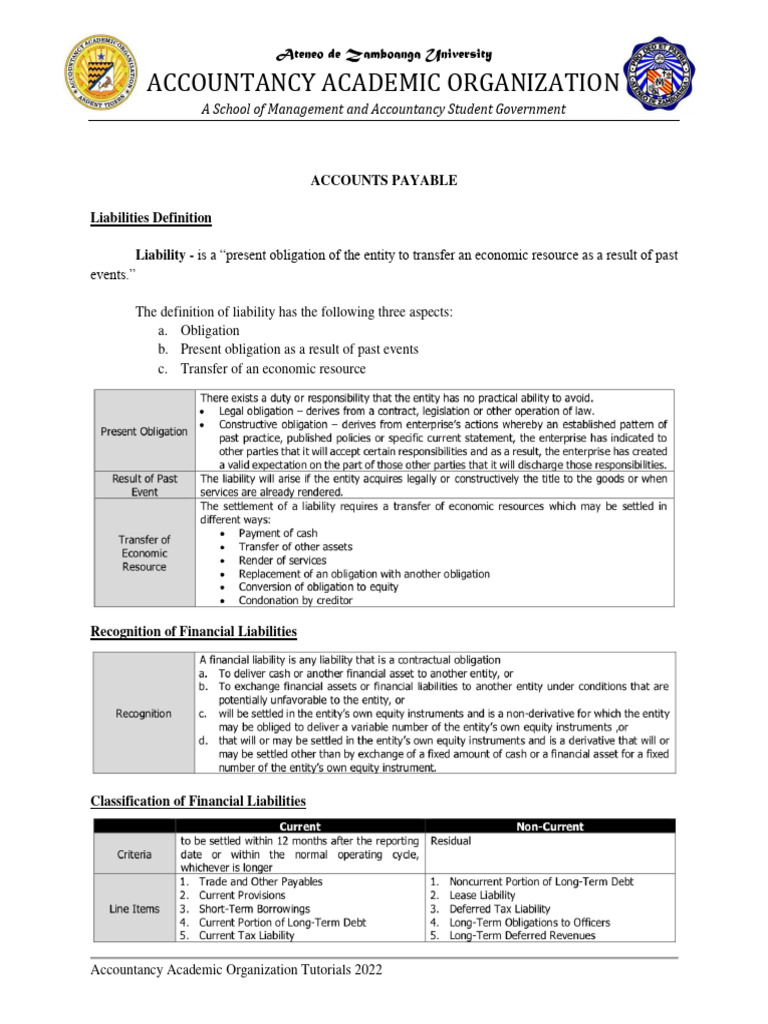 Accounts Payable Module-2 | PDF | Accounts Payable | Debt