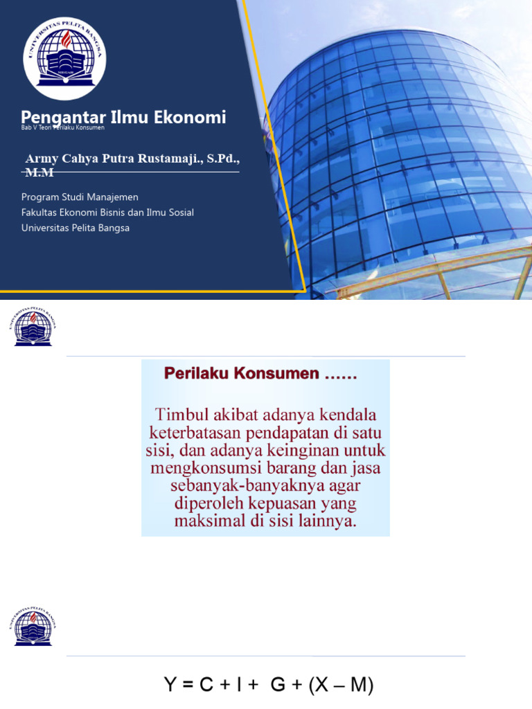 Teori+perilaku+konsumen+2020-2021 | PDF | Utility | Consumer Behaviour
