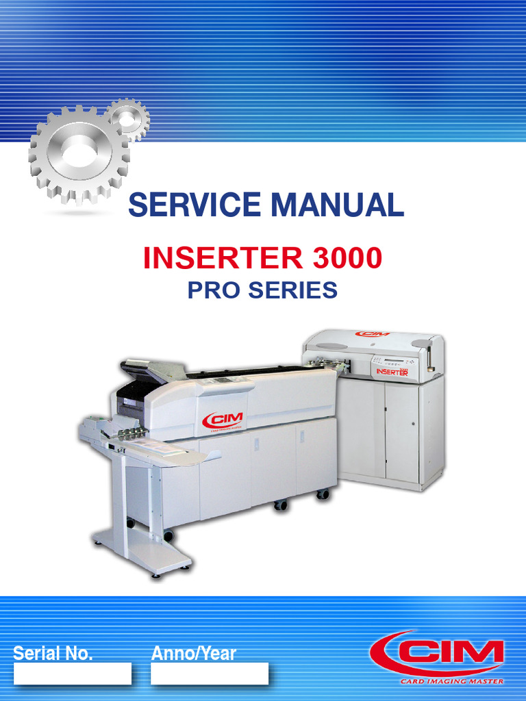 Insert I 3000 Pro Series | PDF | Barcode | Printer (Computing)