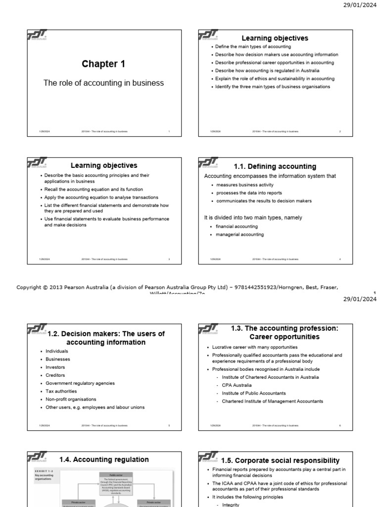 CH 01 | PDF | Equity (Finance) | Balance Sheet