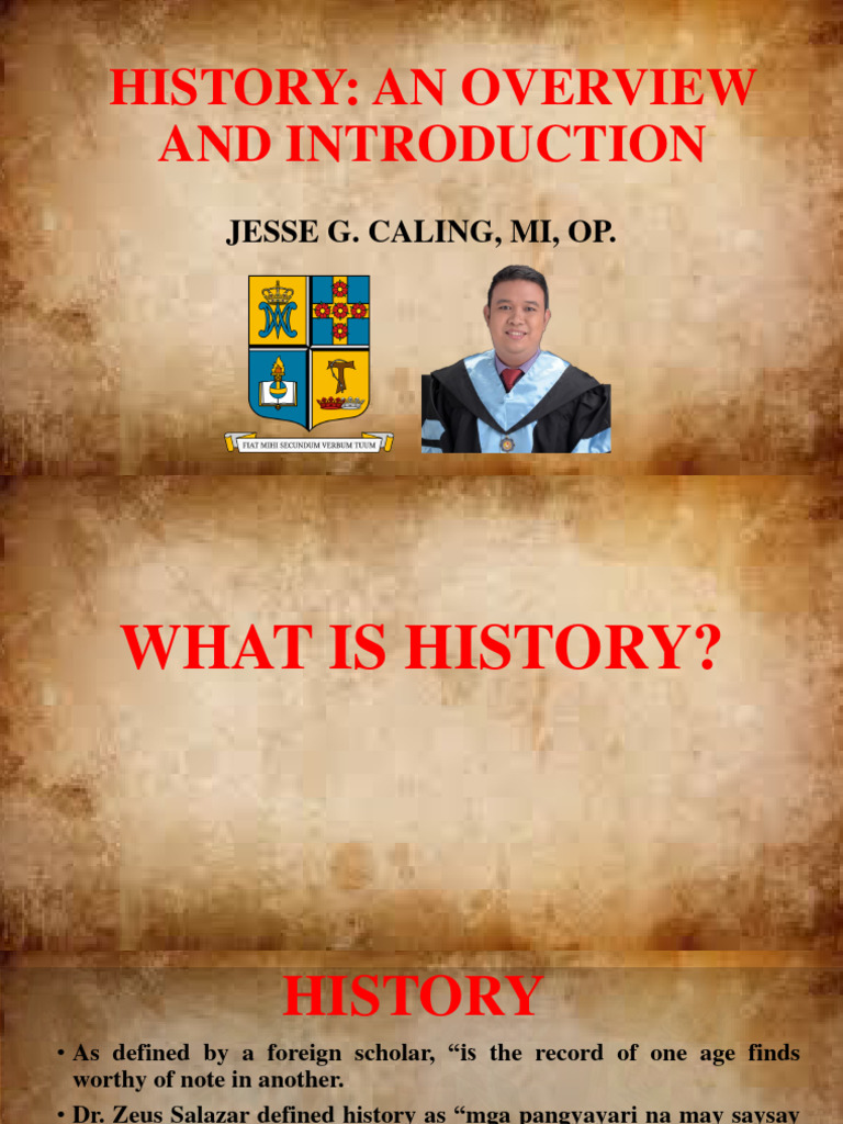 Overview of Historical Study | PDF
