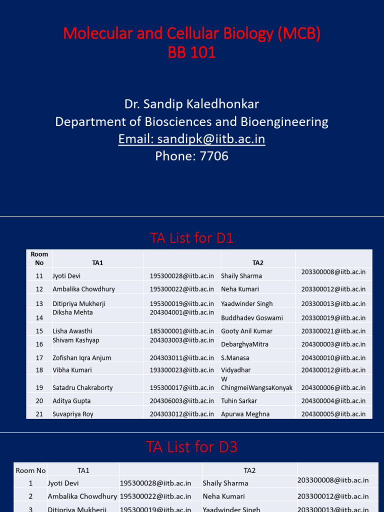 BB101 MCB 3 | PDF | Metabolism | Adenosine Triphosphate