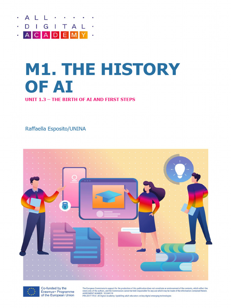 1.3b The Birth of AI and First Steps - Text | PDF | Artificial Intelligence | Intelligence (AI ...