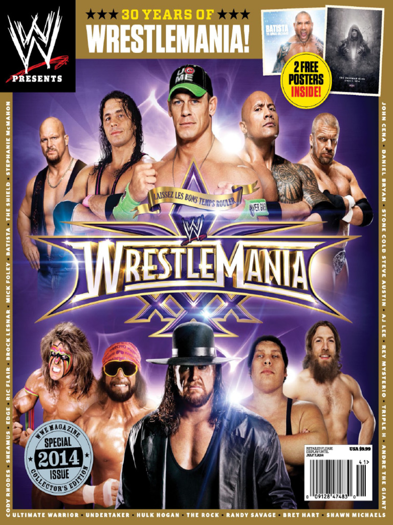 30 Years of Wrestlemania 2014 | PDF | American Professional Wrestling Promotions | Sports ...