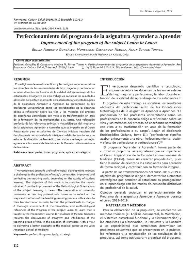 Pcss 191 Ag | PDF | Aprendizaje | Evaluación