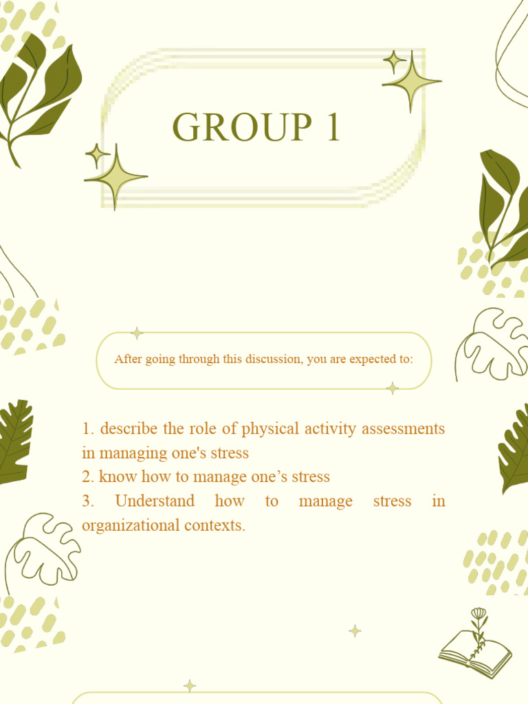 Hope Reporting Group 1 | PDF | Stress (Biology) | Anxiety