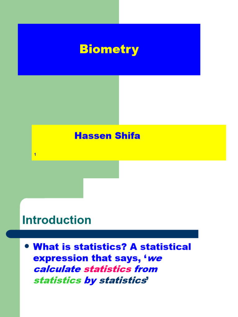 Biometry2010 | PDF | Sampling (Statistics) | Linear Regression