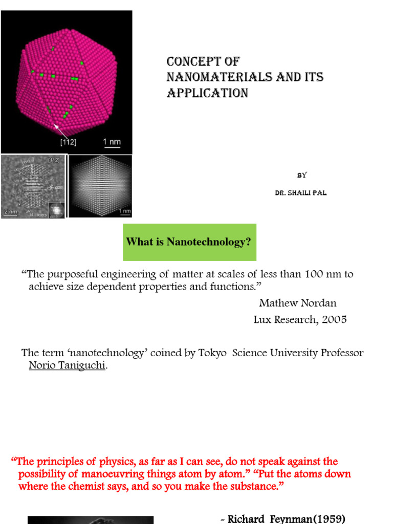 Nanomaterials | PDF | Nanomaterials | Nanotechnology