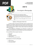 Crime Scene Photographic Log | PDF | Crime Scene | Equipment