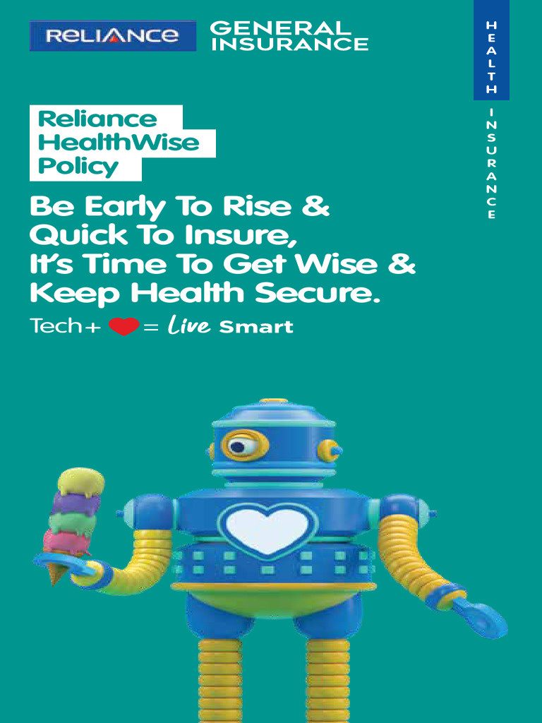 Reliance Healtwise Policy Brochure | PDF | Hospital | Insurance