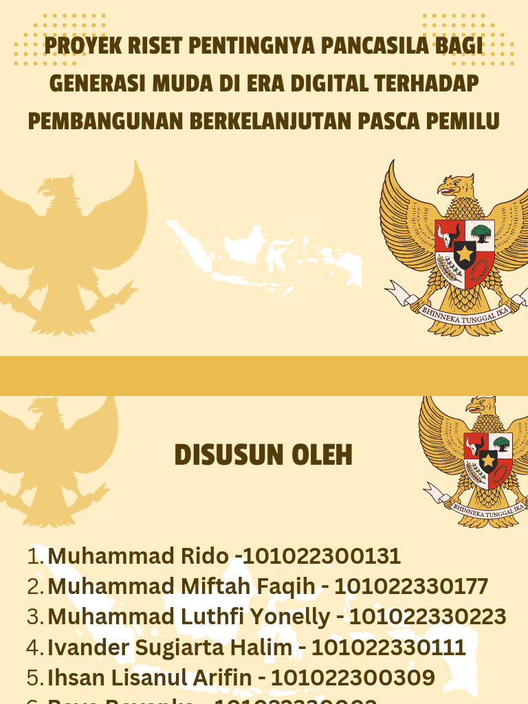 Proyek Riset Pancasila | PDF | Ilmu Sosial