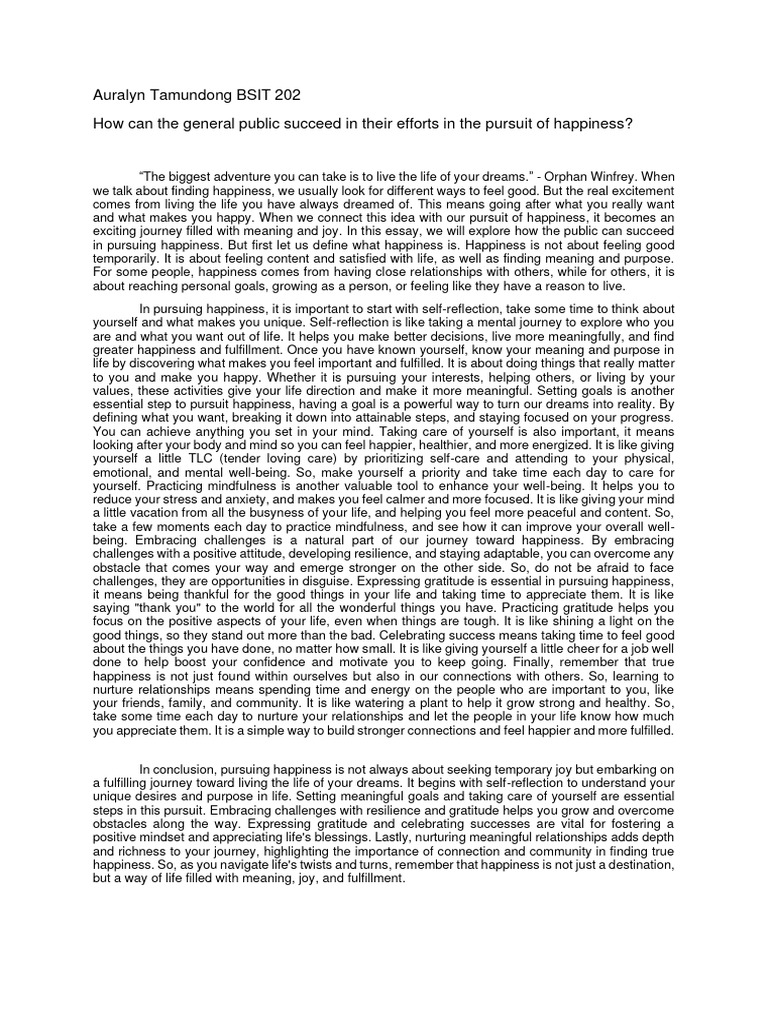 Ptask Sts Pdf Happiness Gratitude
