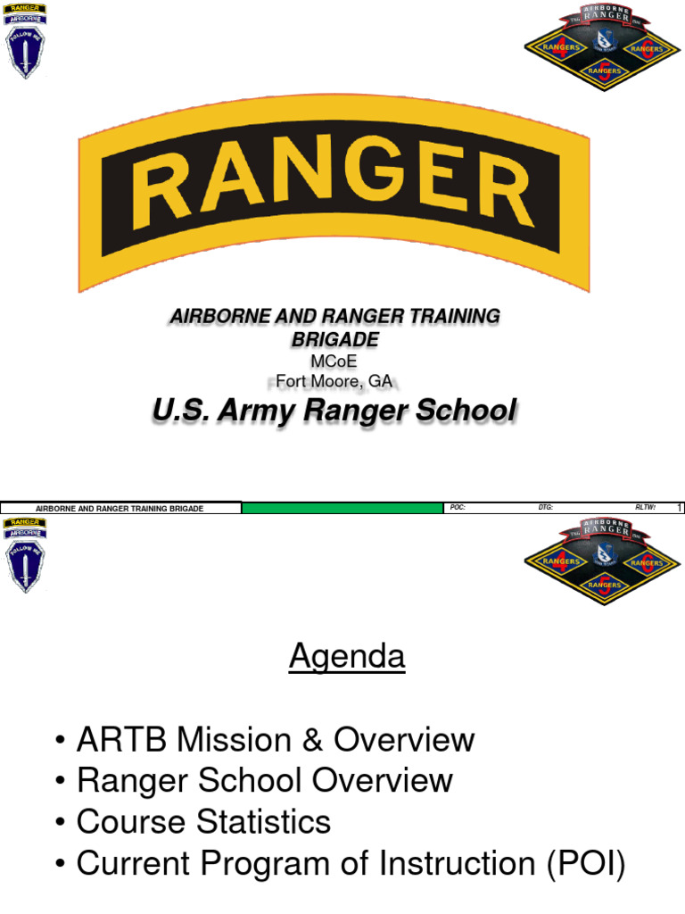 ARTB Ranger Course Information | PDF | Military Forces | Warfare
