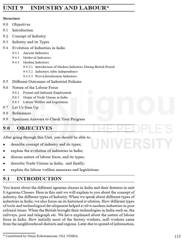 Industry and Labour | PDF | Economies