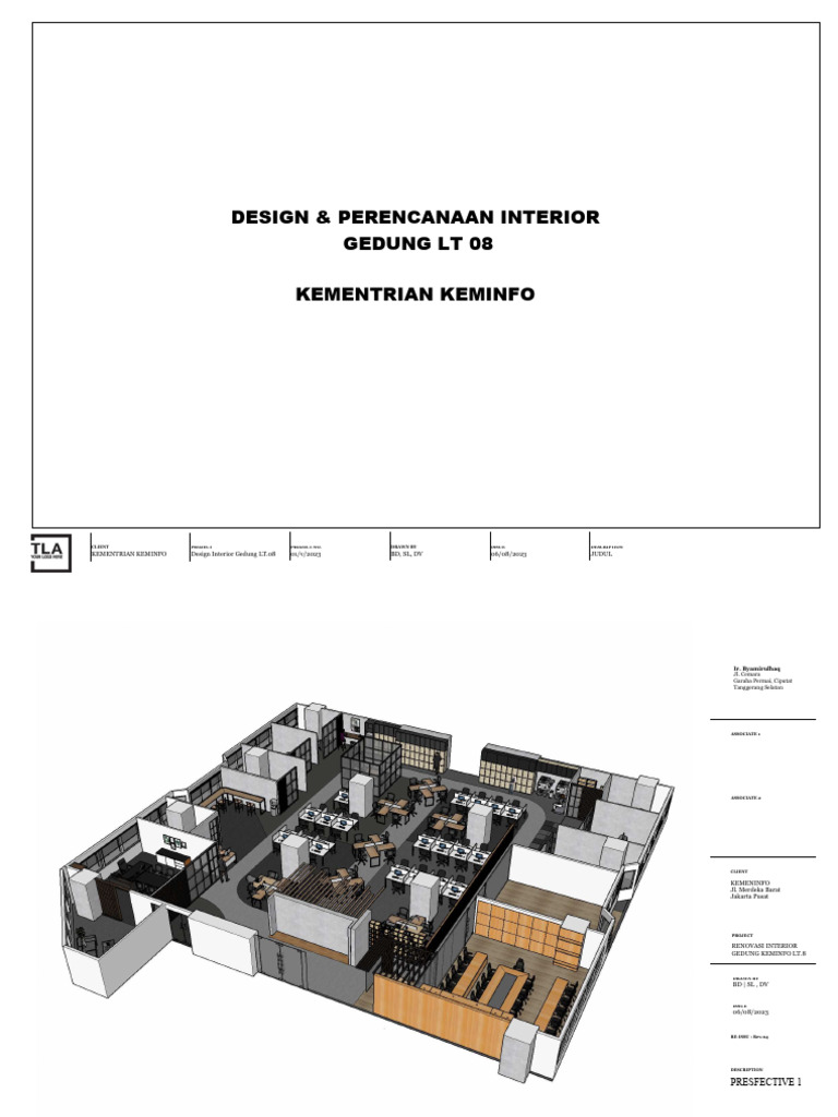 Renovation Design for Kemeninfo LT.8 | PDF