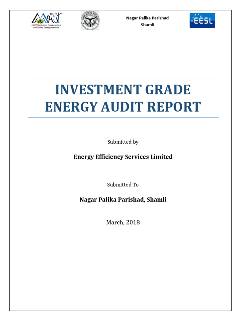 investment energy audit | PDF | Debt