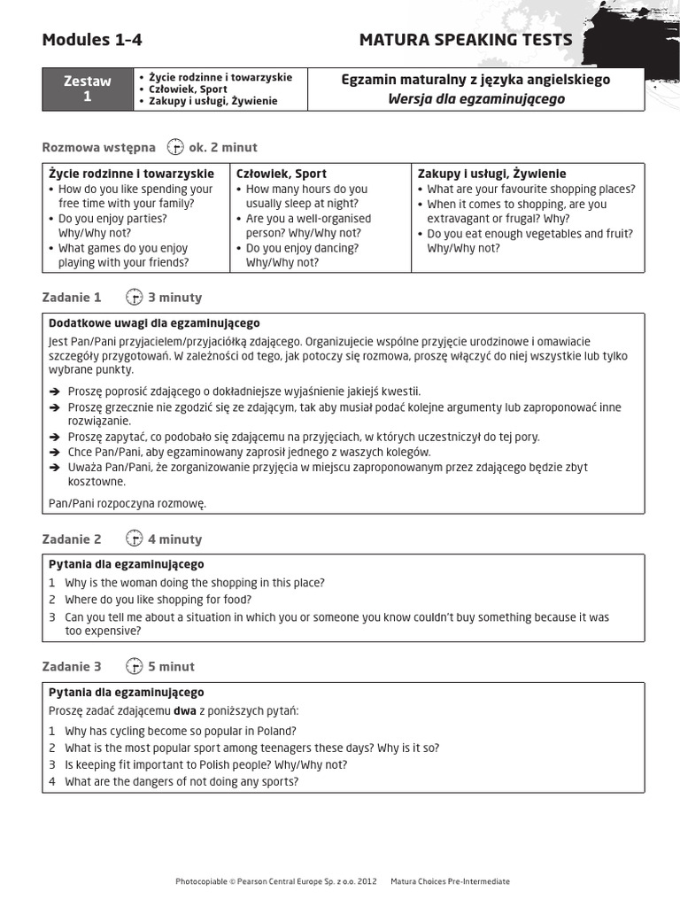 Test 1 Modules 1 4 for Examiner | PDF
