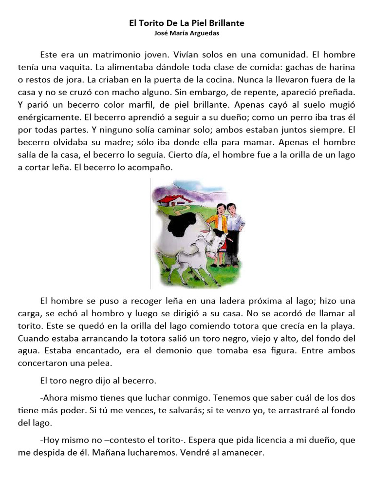 El Torito de La Piel Brillante | PDF