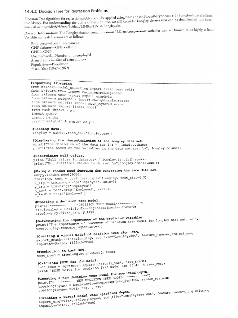 Decision Tree Regression | PDF