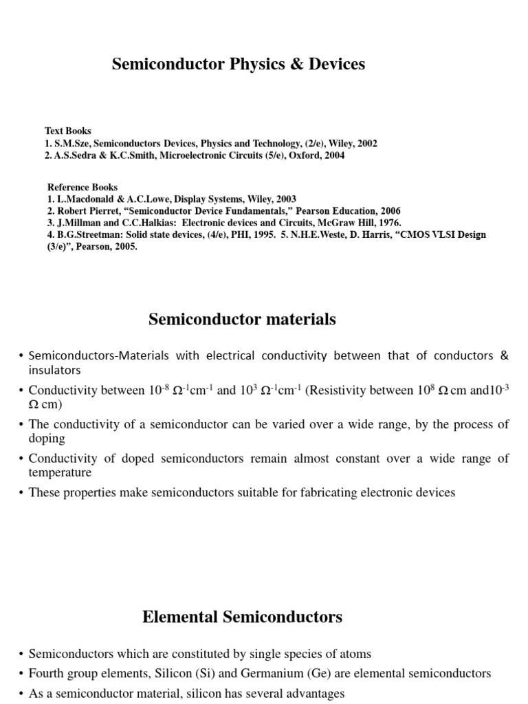 Semiconductor Physics & Devices | PDF | Technology & Engineering