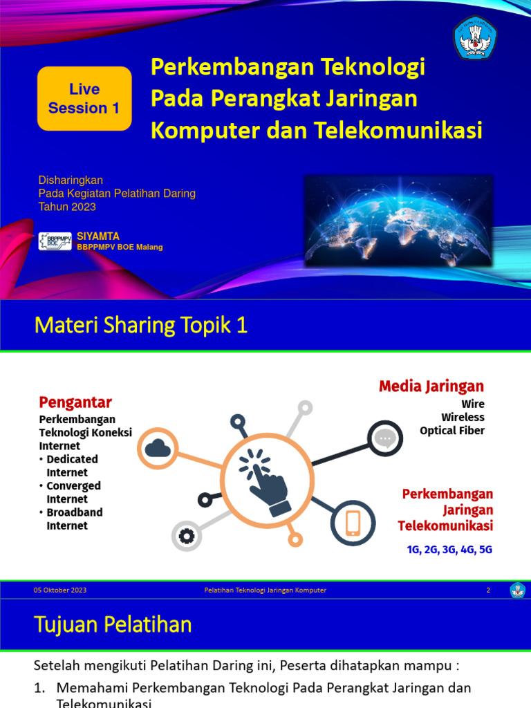 Topik 1 - Perkembangan Teknologi Pada Perangkat Jaringan Dan ...
