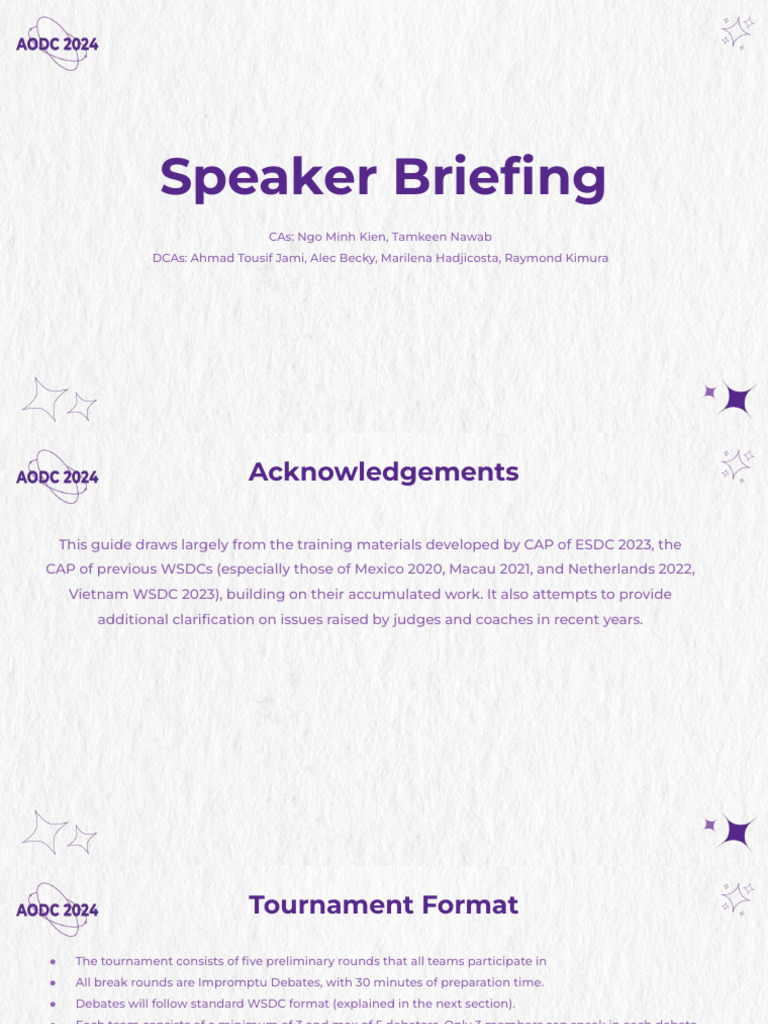 AODC Speaker Briefing 2024 | PDF | Tobacco Smoking | Addiction