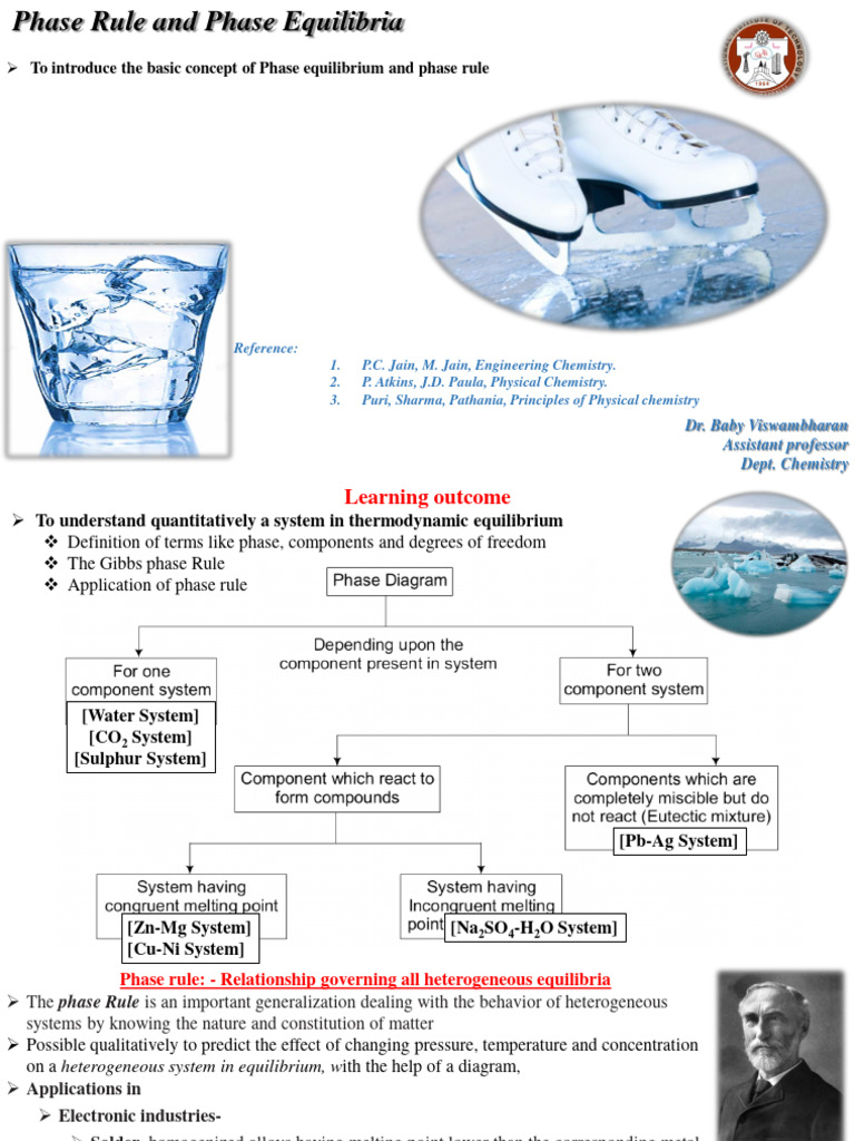 Phase Rule | Download Free PDF | Phase (Matter) | Phase Diagram