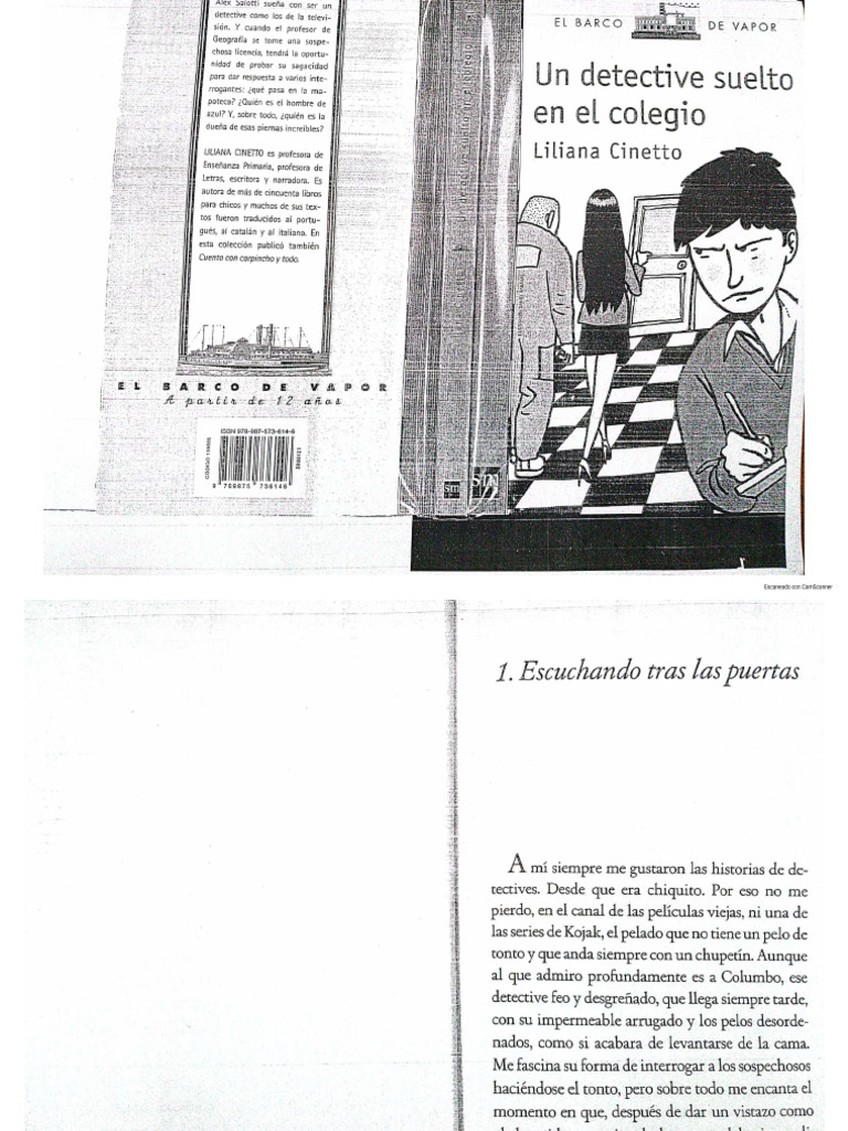 Un Detective Suelto en El Colegio PDF | PDF
