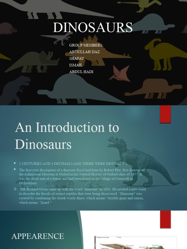 DINOSAURS | PDF | Dinosaurs | Paleontology