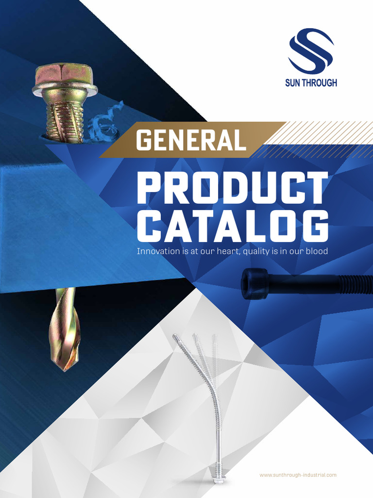 High-Quality Fasteners Catalog | PDF | Screw | Sheet Metal