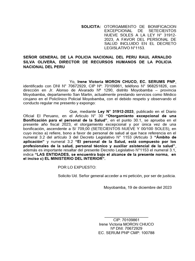 Solicitud Serums Modelo - Oficial | PDF | Gobierno