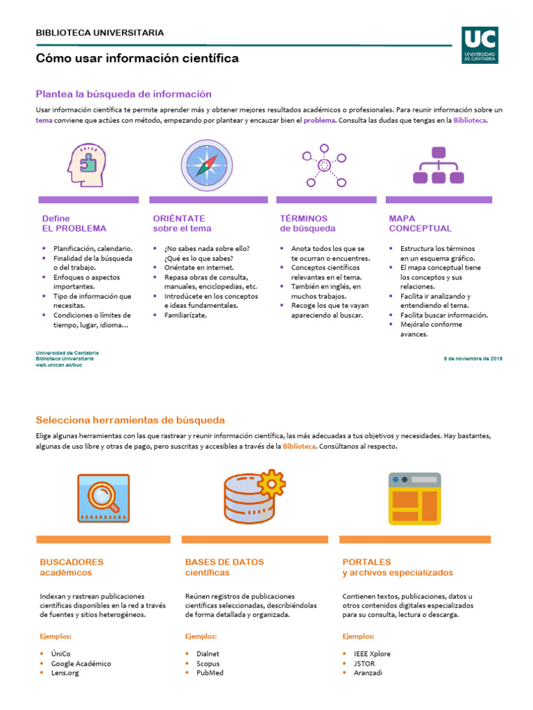 Guía para Usar Información Científica | PDF | Bibliografía | Biblioteca ...
