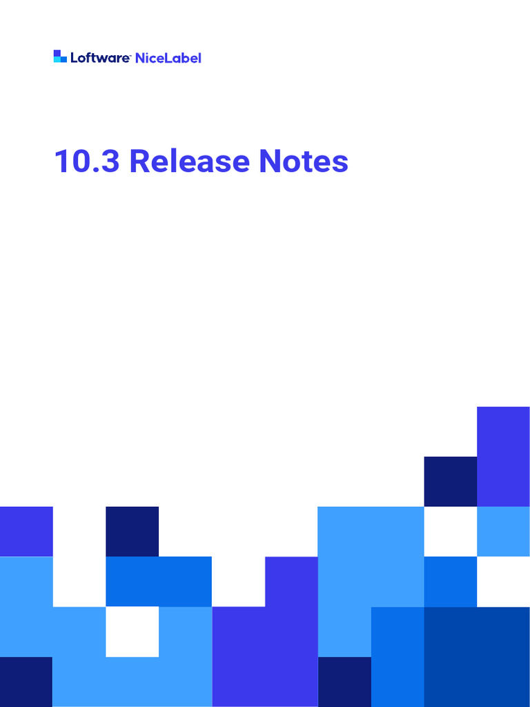 Release Notes 10 3 en | PDF | Cloud Computing | Printer (Computing)