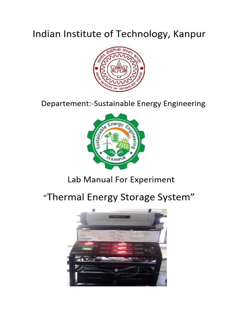 Thermal Energy Storage with Paraffin Wax | PDF | Energy Storage | Water ...