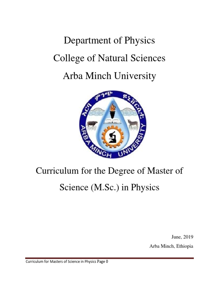 M.Sc. Physics Curriculum AMU | PDF | Physics | General Relativity