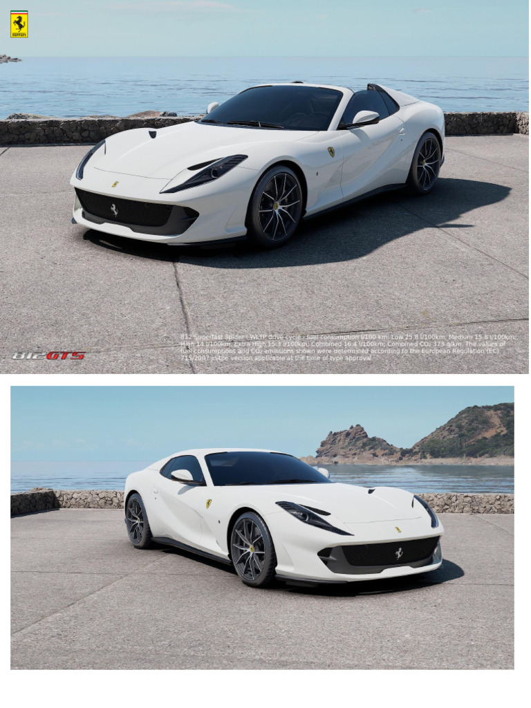 Myferrari - 812 GTS - bZxjPAC | PDF | Fuel Economy In Automobiles | Ferrari