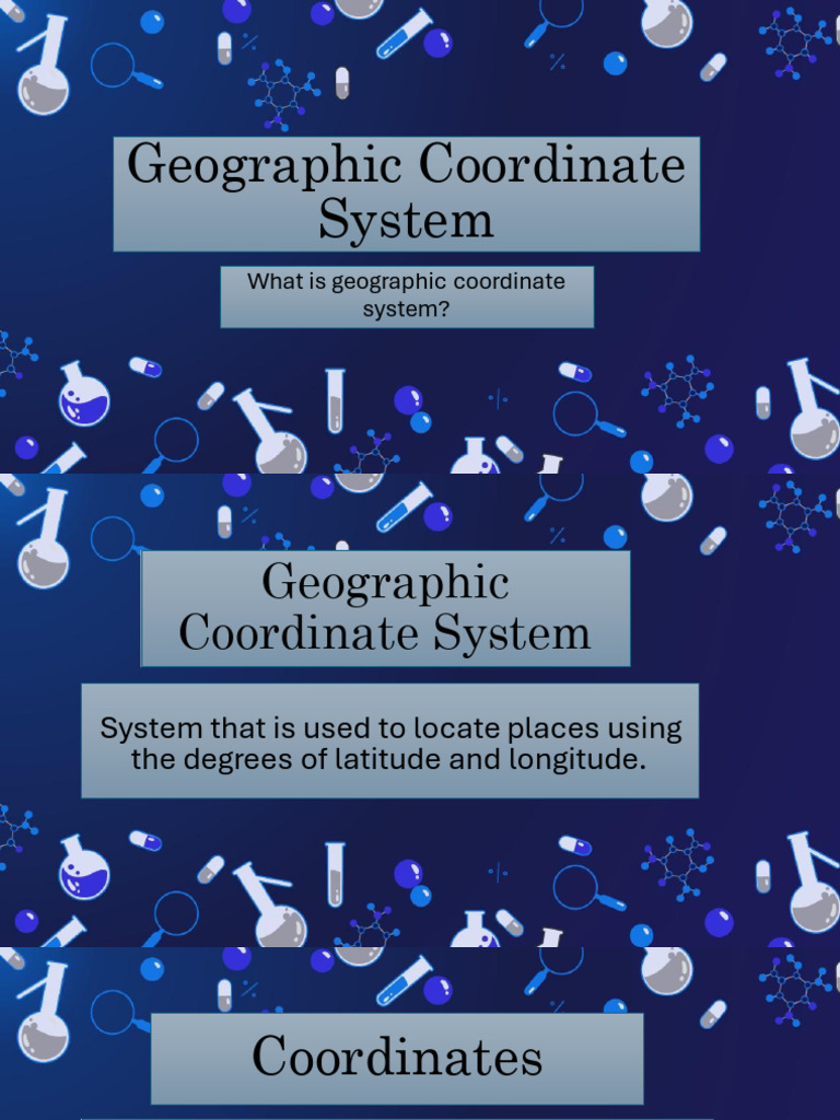 Geographic Coordinate System Guide | PDF