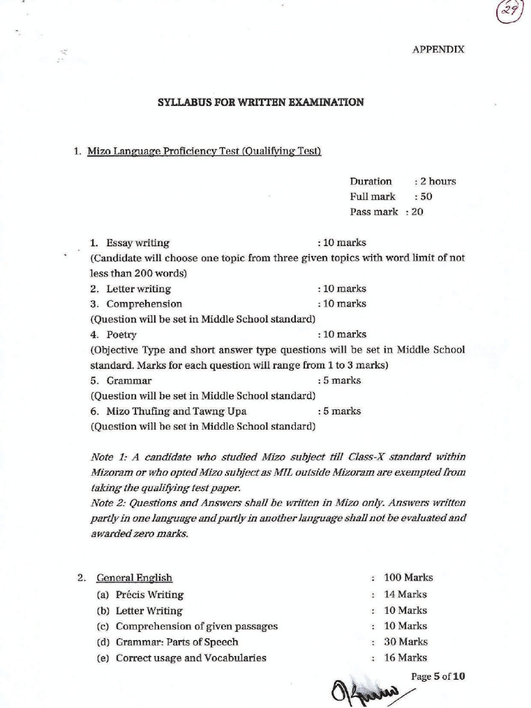 syllabus-mizoram-group-b-gazetted-general-services-combined-competitive ... syllabus-mizoram-group-b-gazetted-general-services-combined-competitive ...