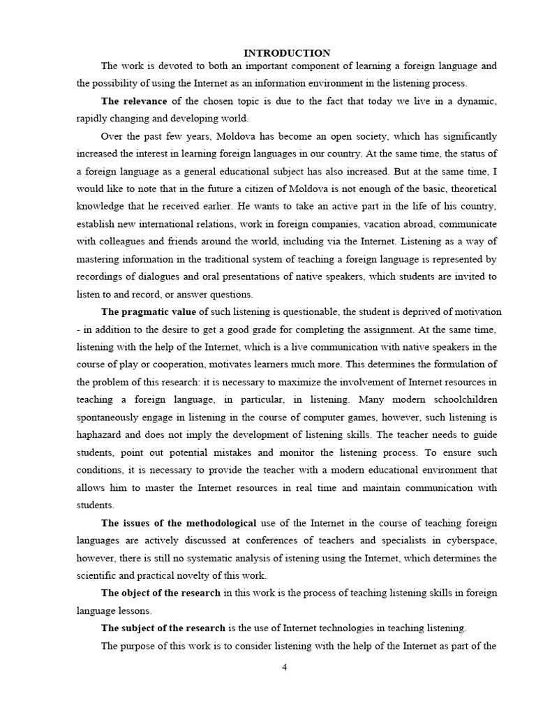 Teza Master Engleza | PDF