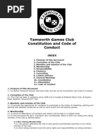 Club Constitution Template | PDF | Social Equality | Committee