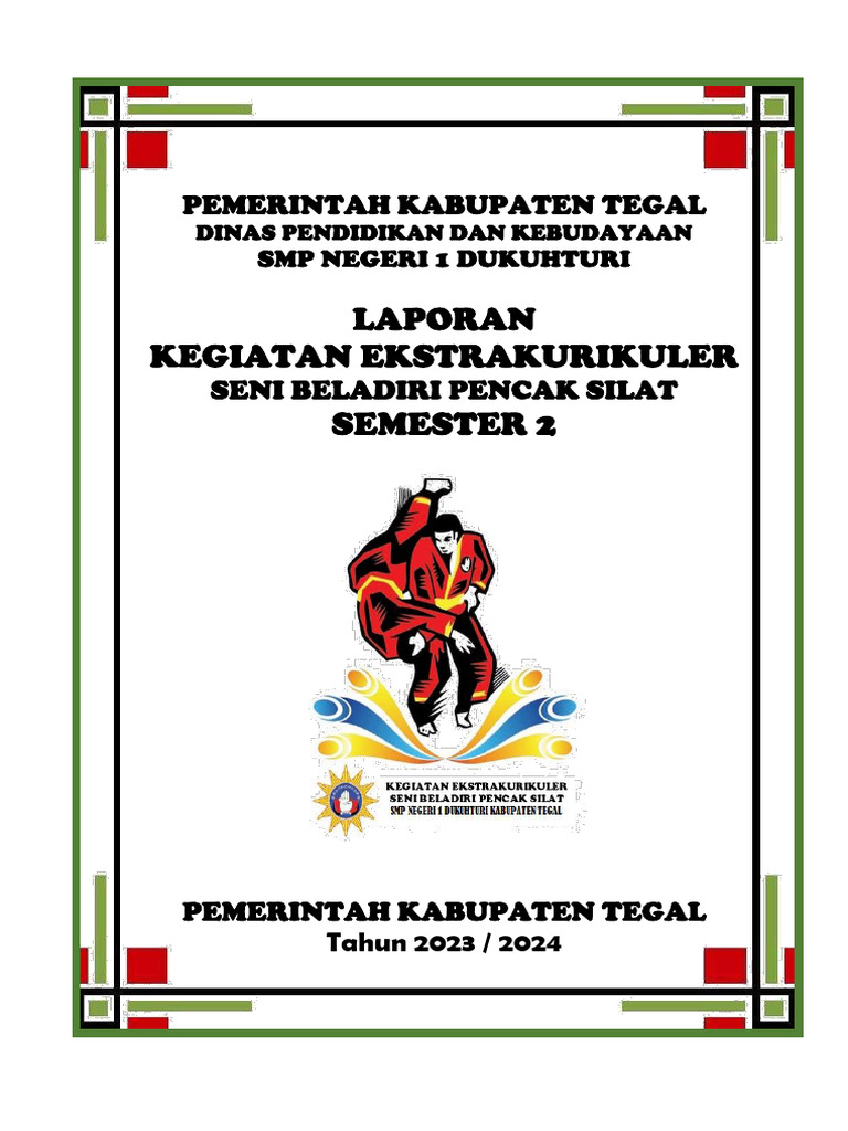 Laporan Kegiatan Ekstrakurikuler - Sem 2 2024 | PDF